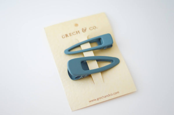 Matte Clips | Light Blue